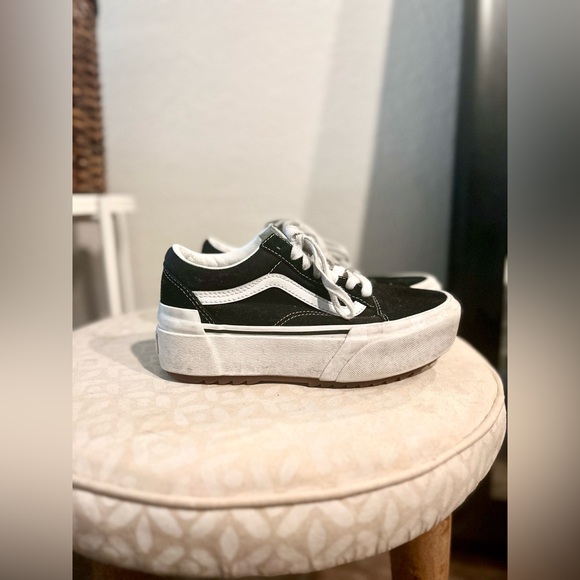 Vans | Shoes | Vans Old Skool Stacked Platform Vans With Gum Sole ...